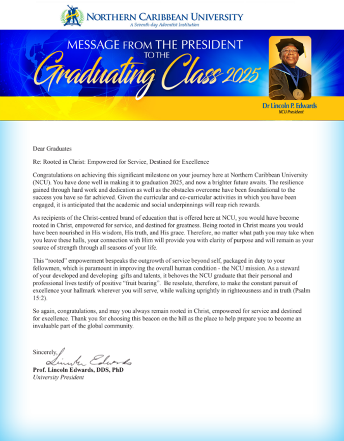 Home Prospective Graduands